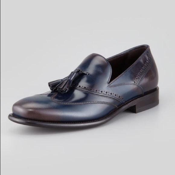 Salvatore Ferragamo | Shoes | Ferragamo Siriano Wing Tip Tassel Loafer ...